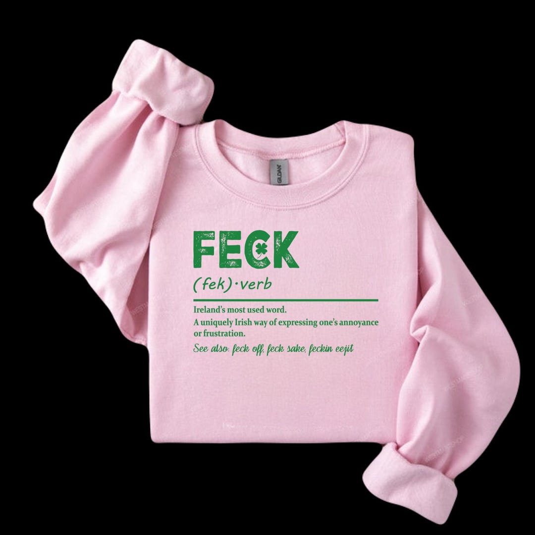 Feck Irish Word and Meaning - Etsy