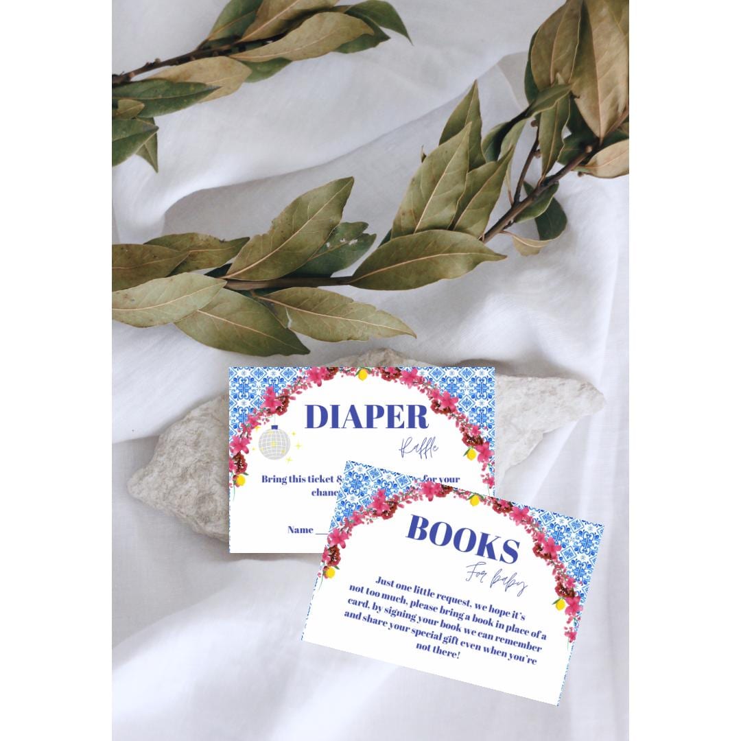 Mama Mia Baby Shower Label Templates: Mediterranean (canva Editable) - Etsy