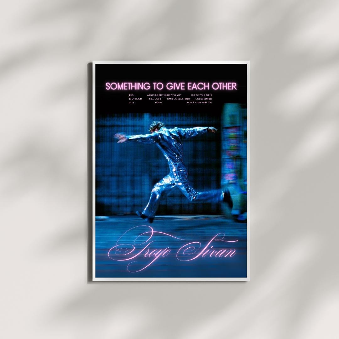 Troye Sivan Poster, Something to Give Each Other Poster, Troye Sivan ...