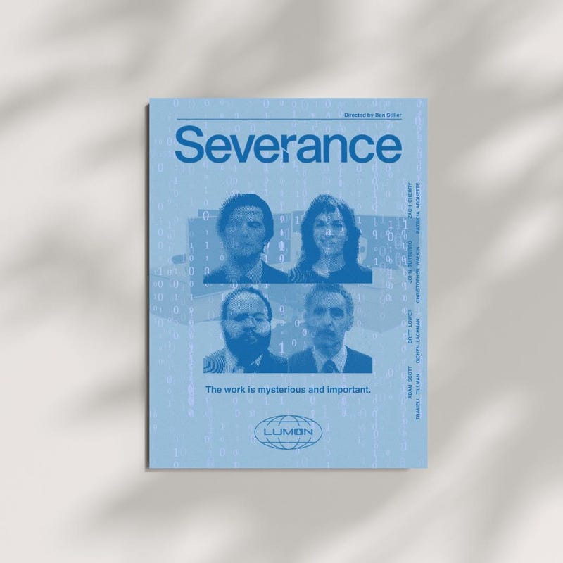 Severance Poster - Etsy