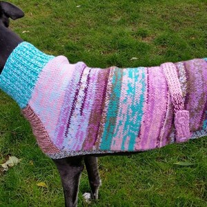 Knitted Lurcher / Podenco Coat Knitting Pattern Download - Etsy