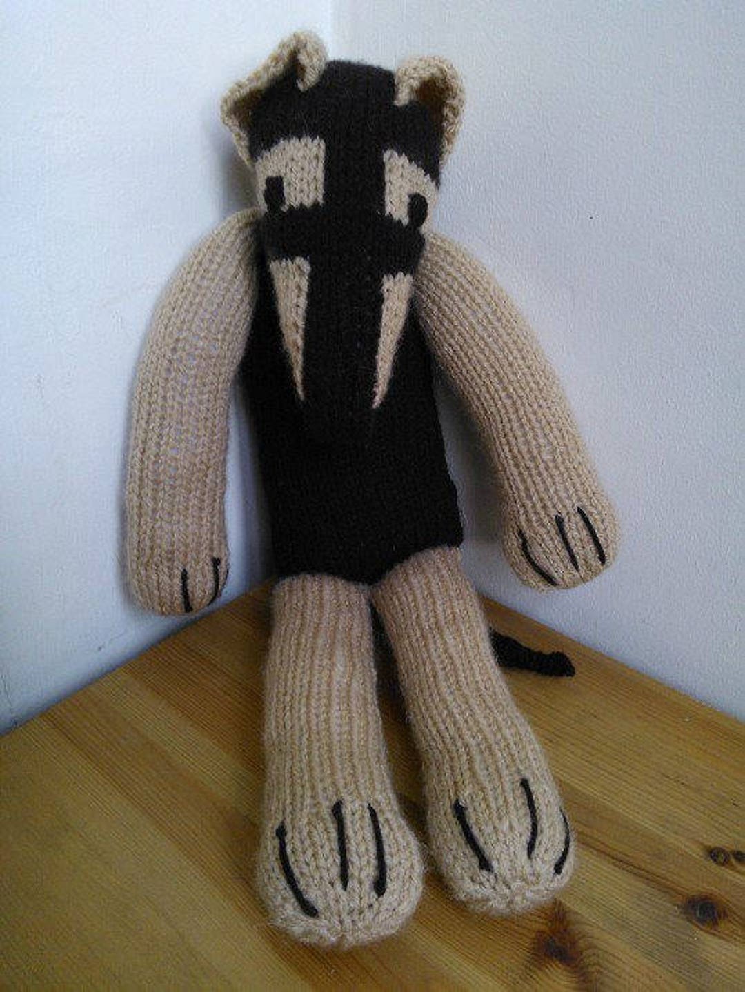 Izzy the Lurcher Sock Dog Knitting Pattern Download - Etsy
