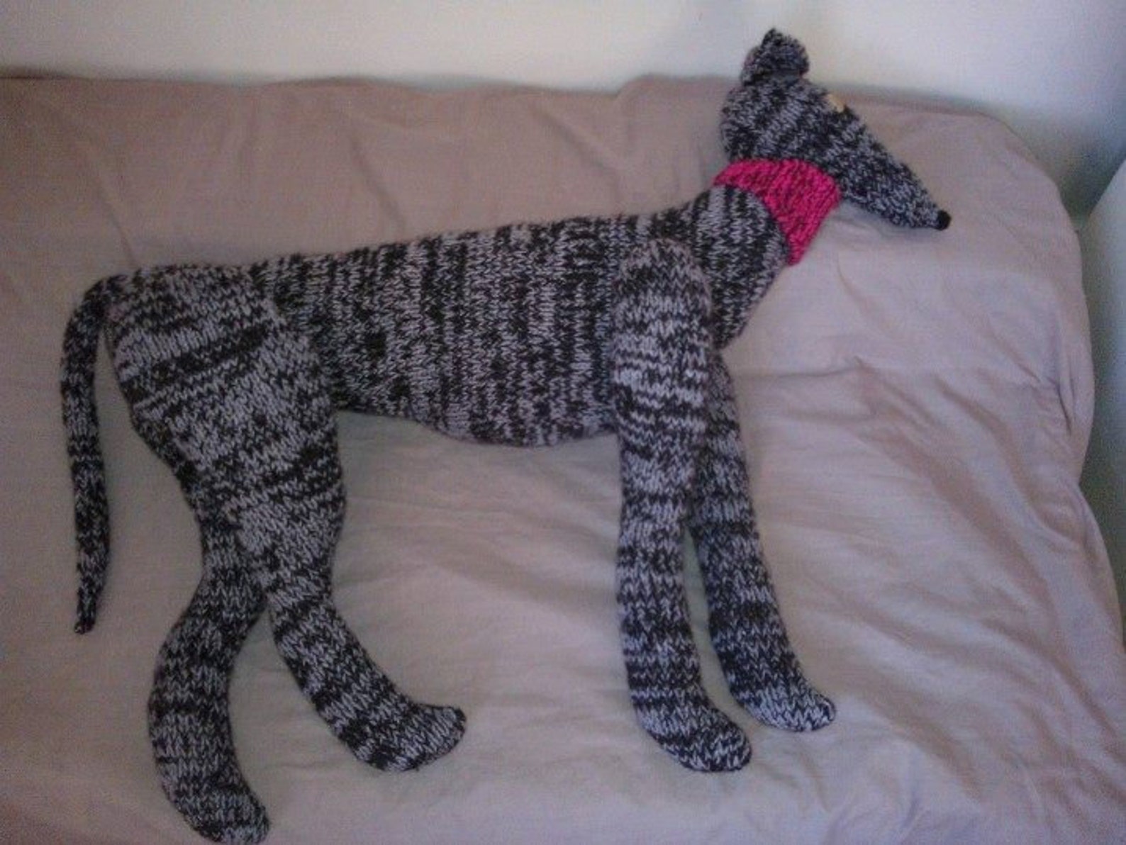 Lifesize Greyhound Download Knitting Pattern - Etsy