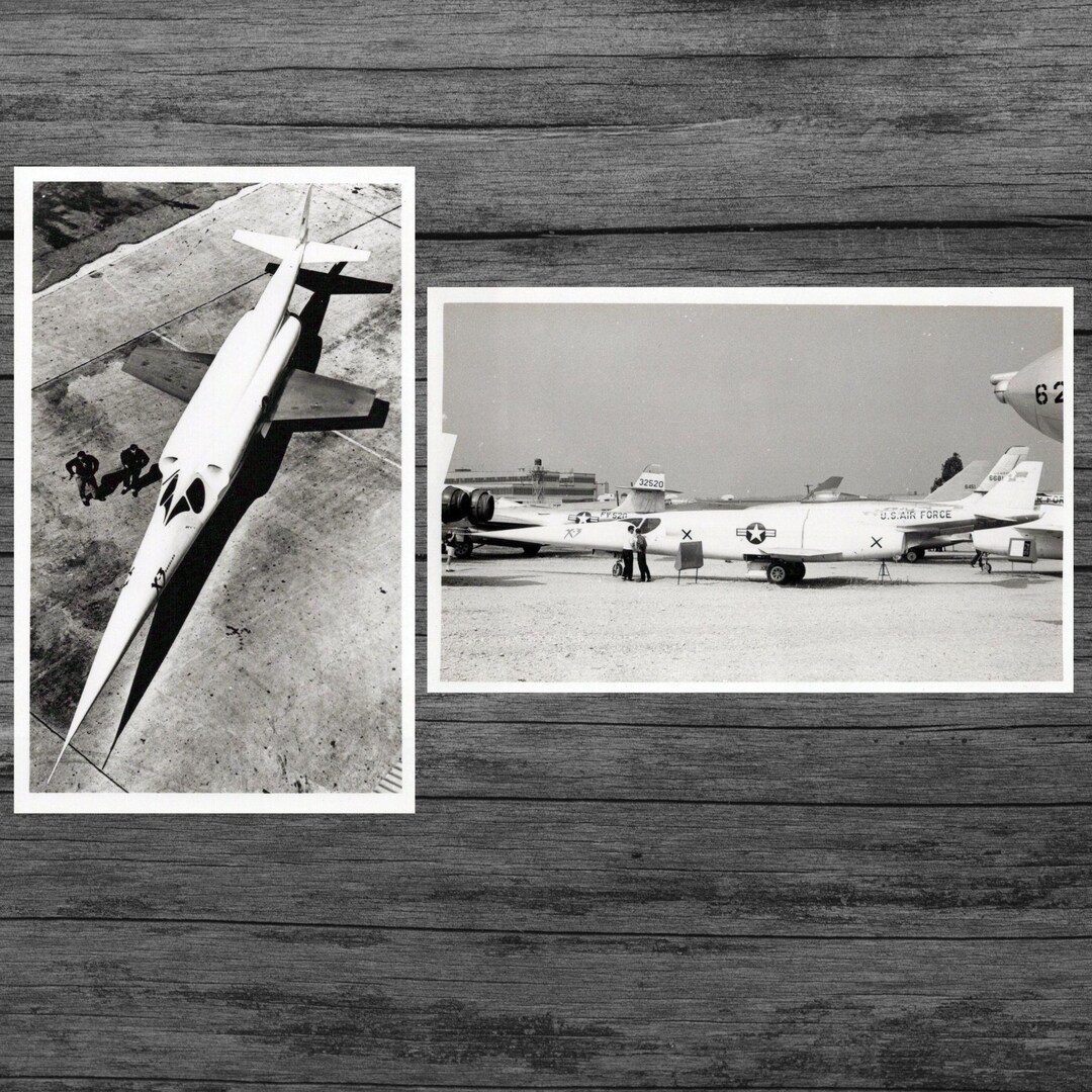Vintage Douglas X-3 Stiletto Jet Photo Bundle: Aviation Scrapbooking ...