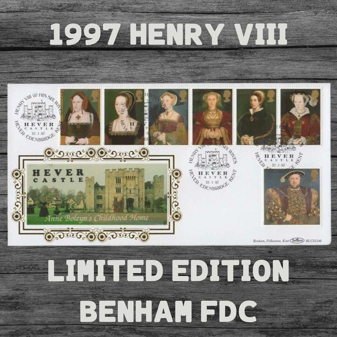 GB 1997 King Henry VIII & His 6 Wives Limited Edition Hever Castle ...