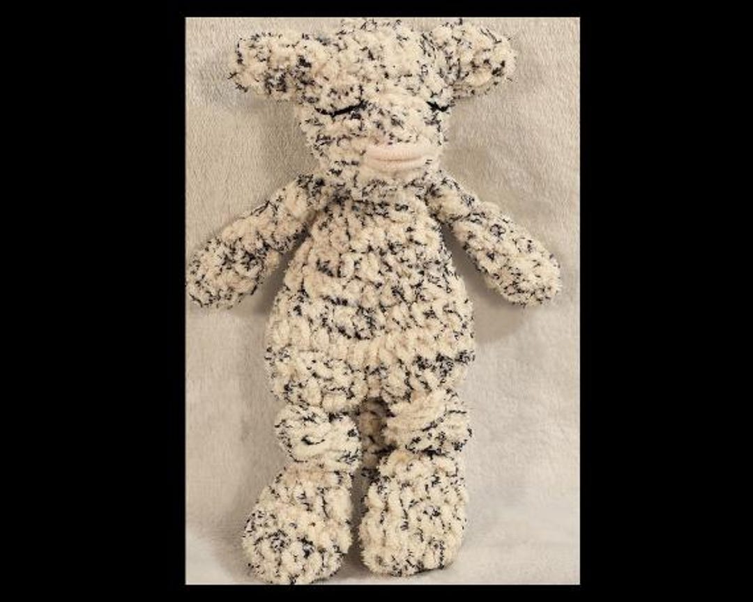 Baby Safe Cat Snuggler Crochet Plush Toy Baby Shower Gift Sleepy Cat ...
