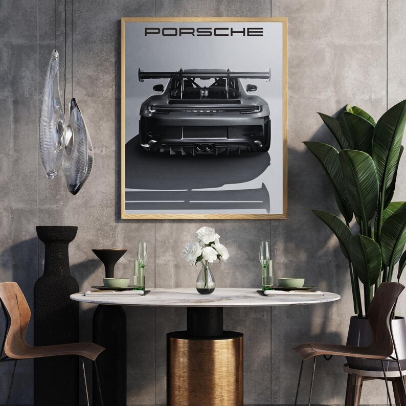 Porsche GT3 RS Poster: Supercar Wall Art (digital Download) - Etsy