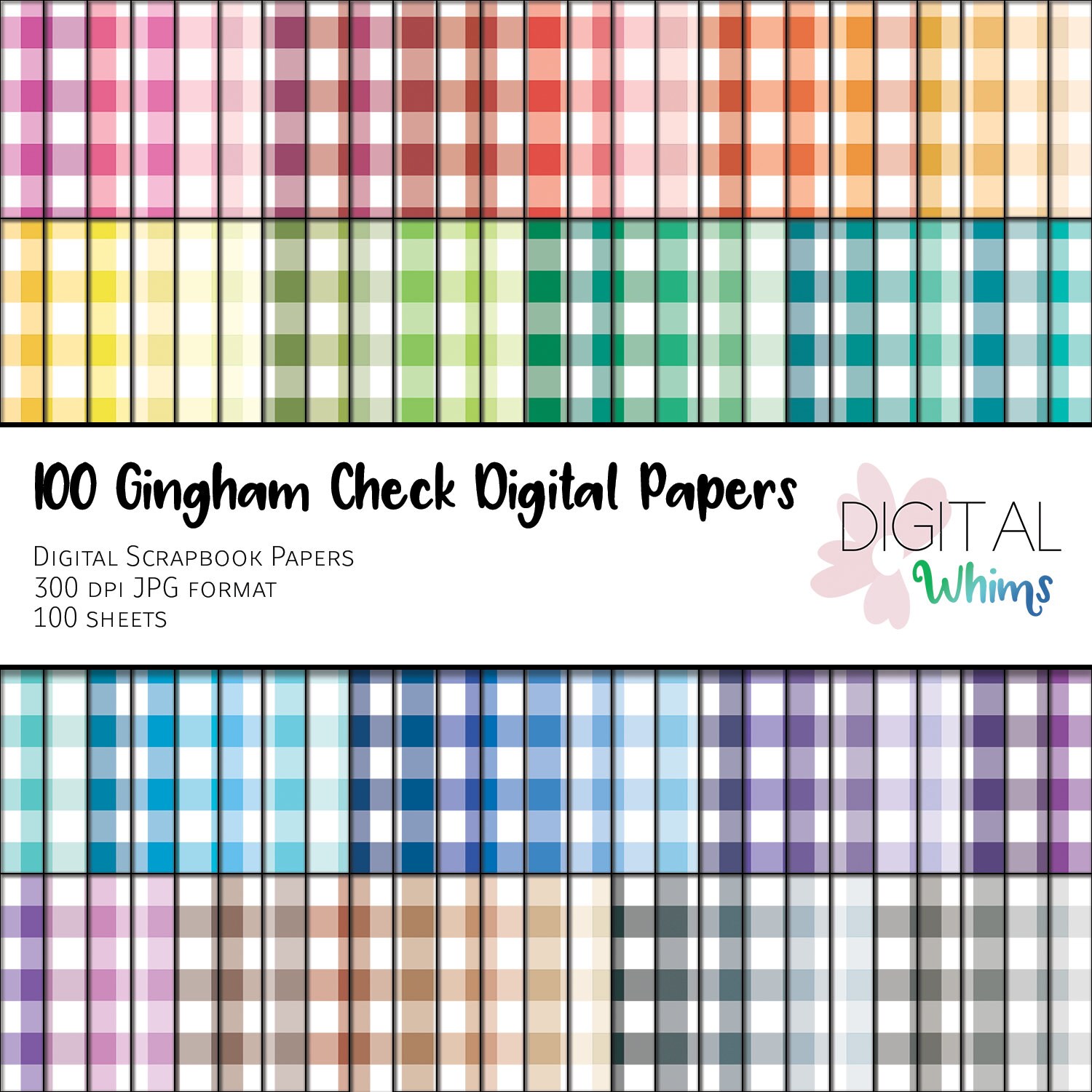 Craft Supplies & Tools instant download dwp0030 100 printable digital ...