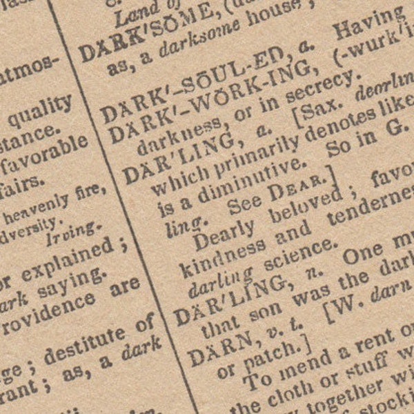 Dictionary Pages for Crafts - Etsy