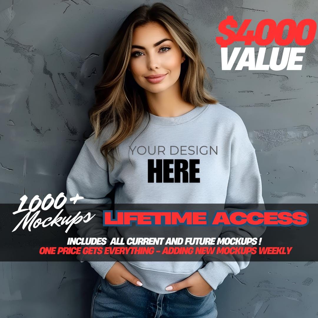 Whole Shop Mockup Bundle | Includes All Current Mockups Plus Future ...