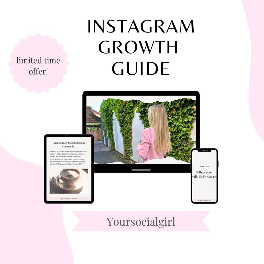 INSTAGRAM GROWTH GUIDE - Etsy