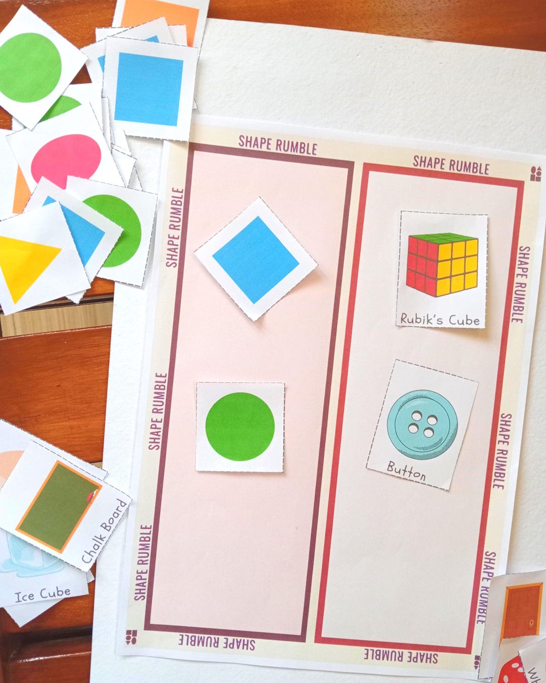 Basic Shapes Learning Material | Preschool Activity Book, Sheets ...