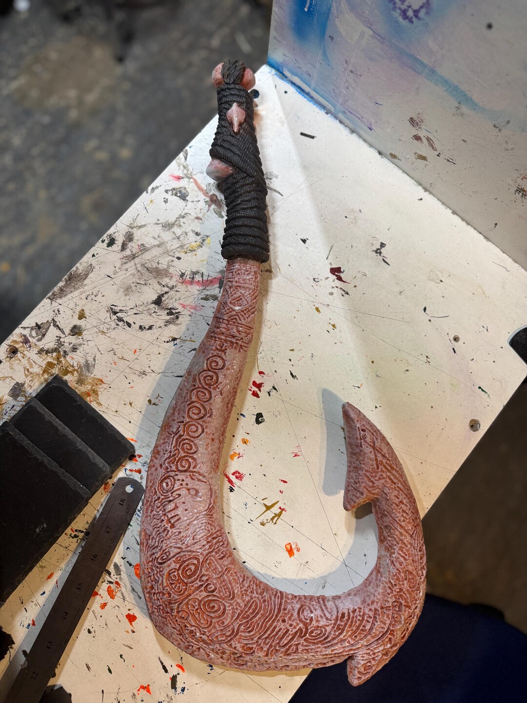 Full-size 3d-printed Moana - Maui Hook Prop Replica - Etsy UK