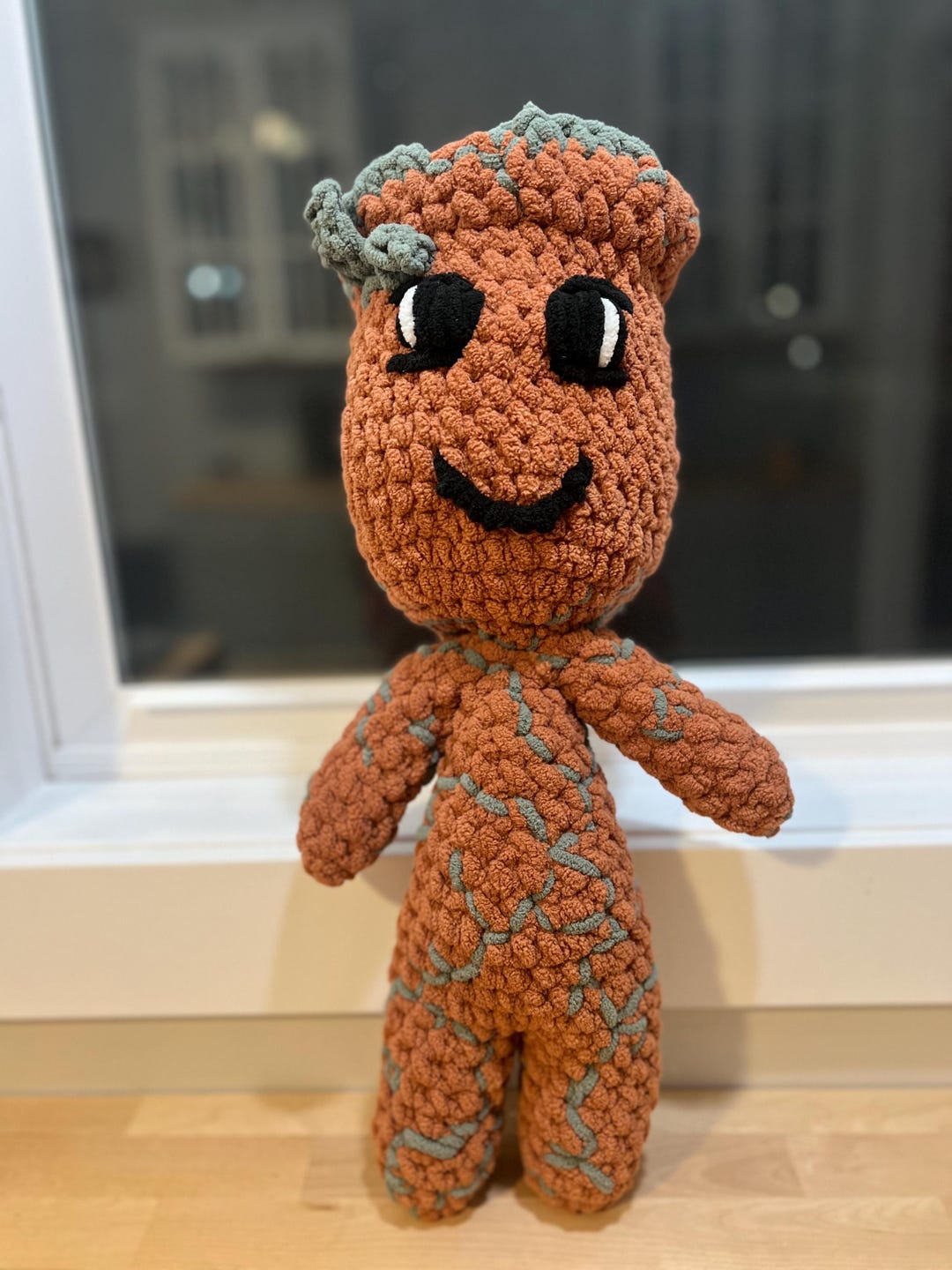 Crochet Baby Groot Plushie - Etsy