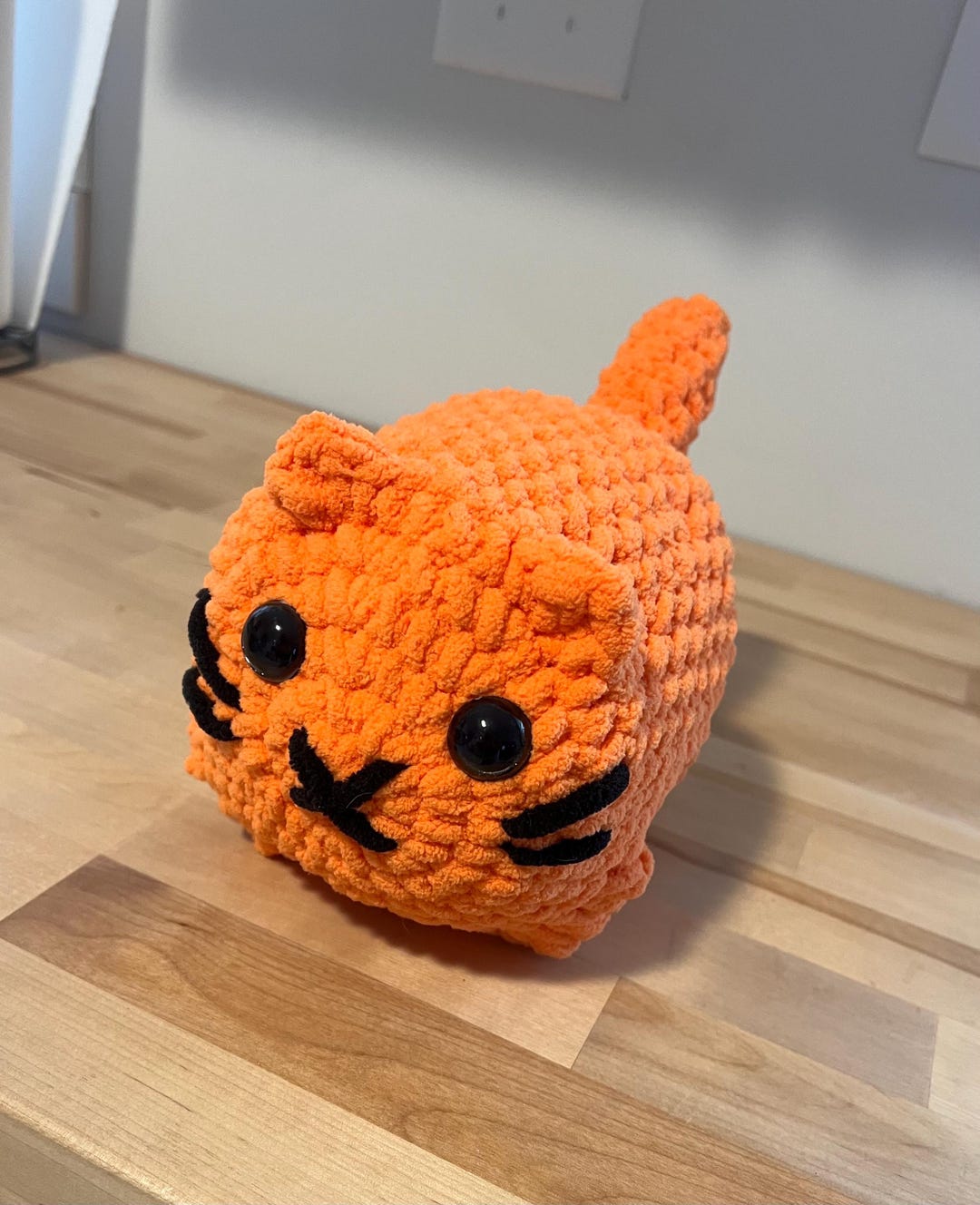Chunky Crochet Cat Loaf Plushie - Etsy