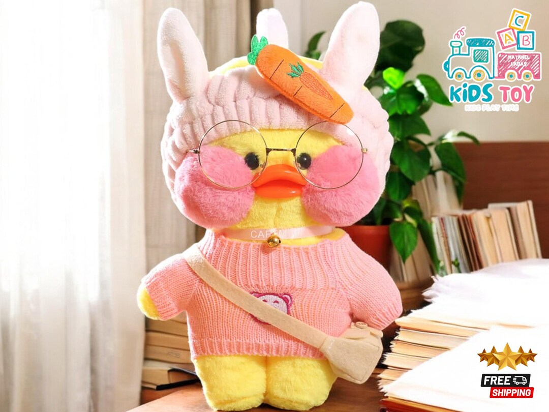 Plush Duck Soft Toy | Cute Yellow Stuffed Animal | Adorable Kids Gift ...