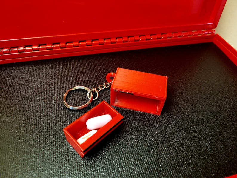 US GENERAL Mini Toolbox Key Chain - Etsy