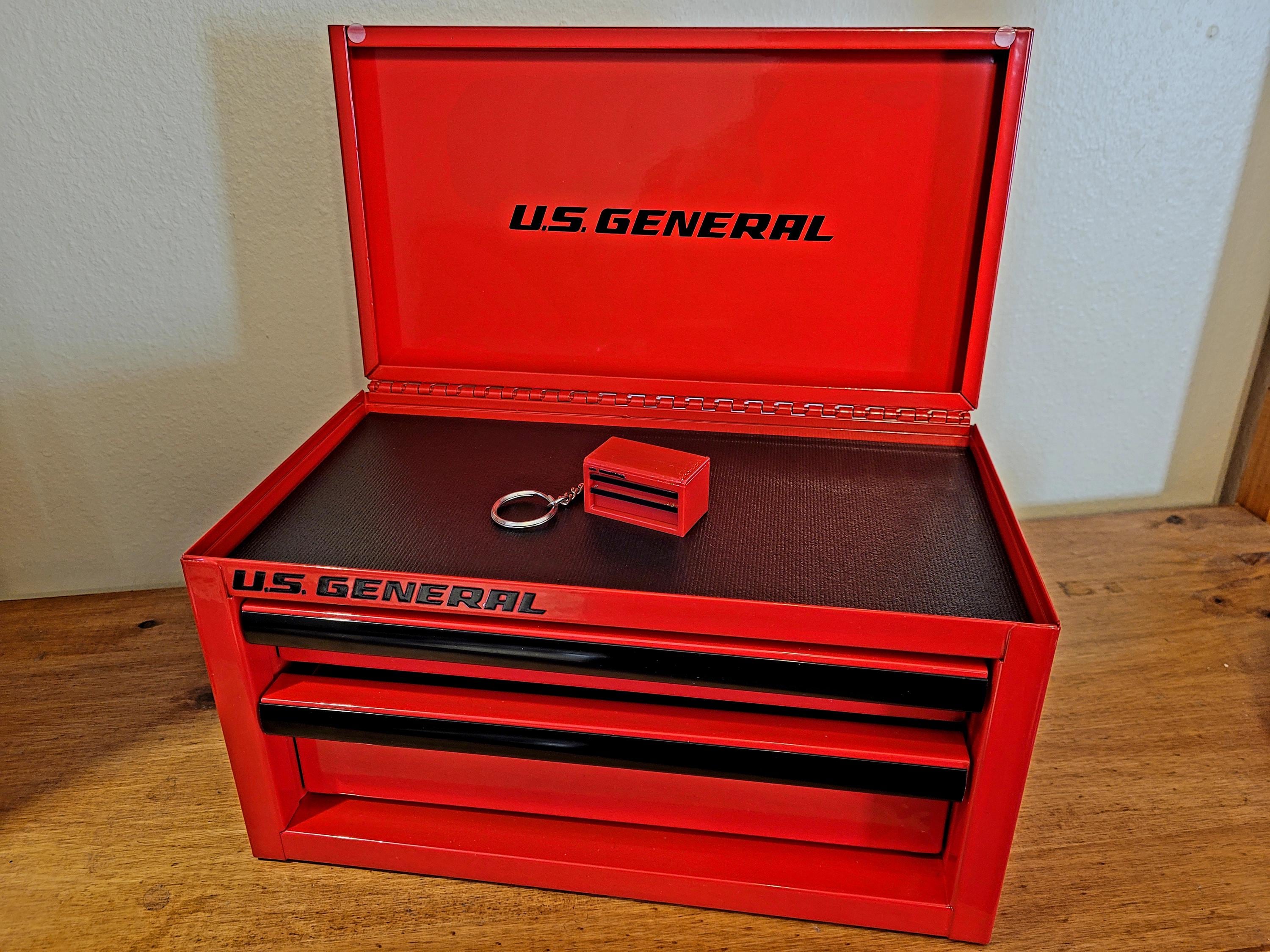 US GENERAL Mini Toolbox Key Chain - Etsy