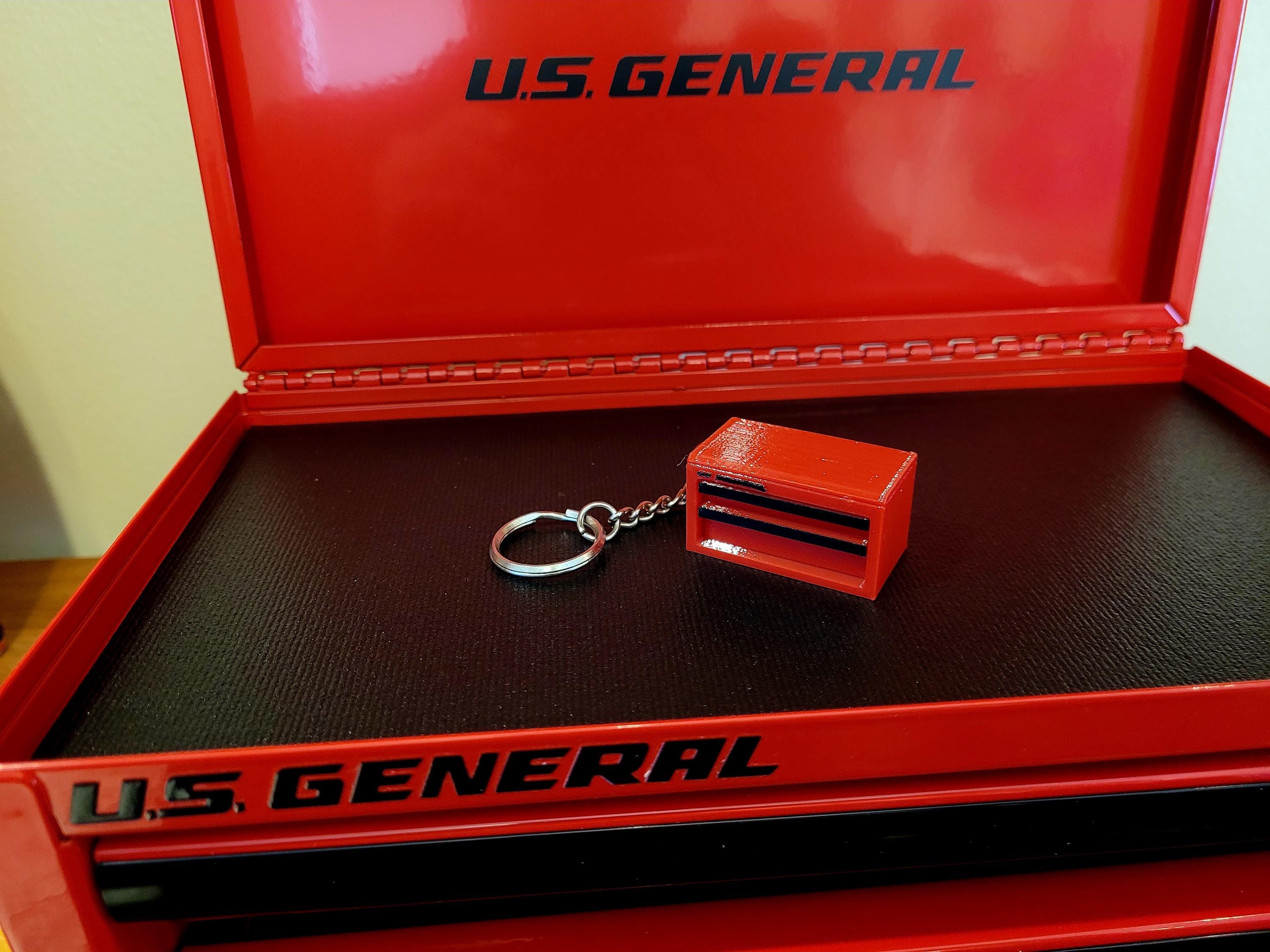 US GENERAL Mini Toolbox Key Chain - Etsy
