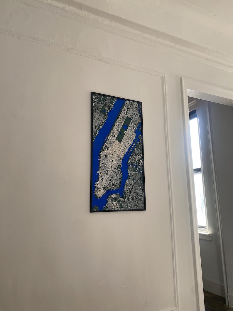 NYC 3D Map - Scaled Cityscape of Every Building and Road - Etsy