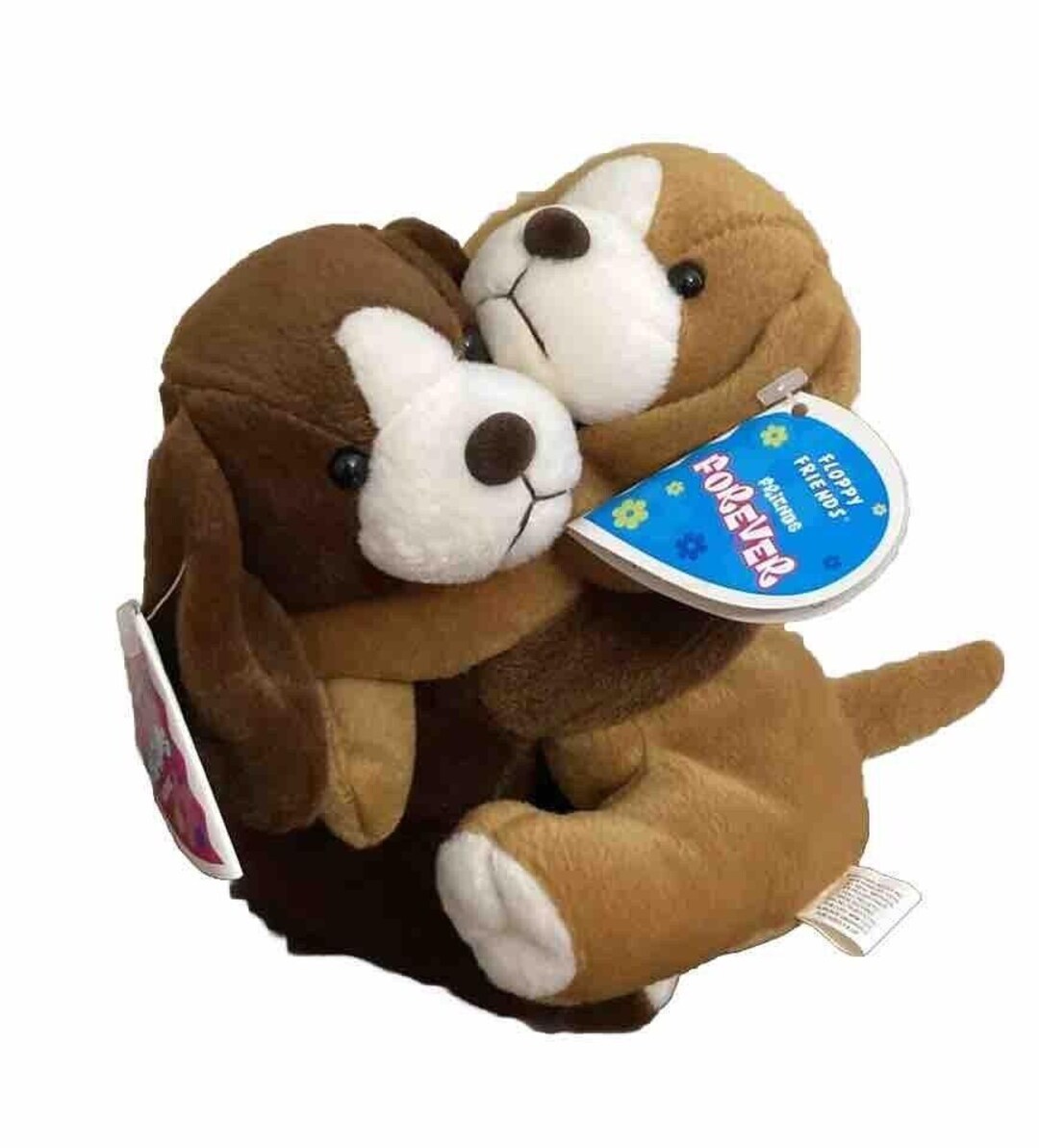 Floppy Friends Hugging Plush Dogs: GMA Access 2002, New Old Stock - Etsy