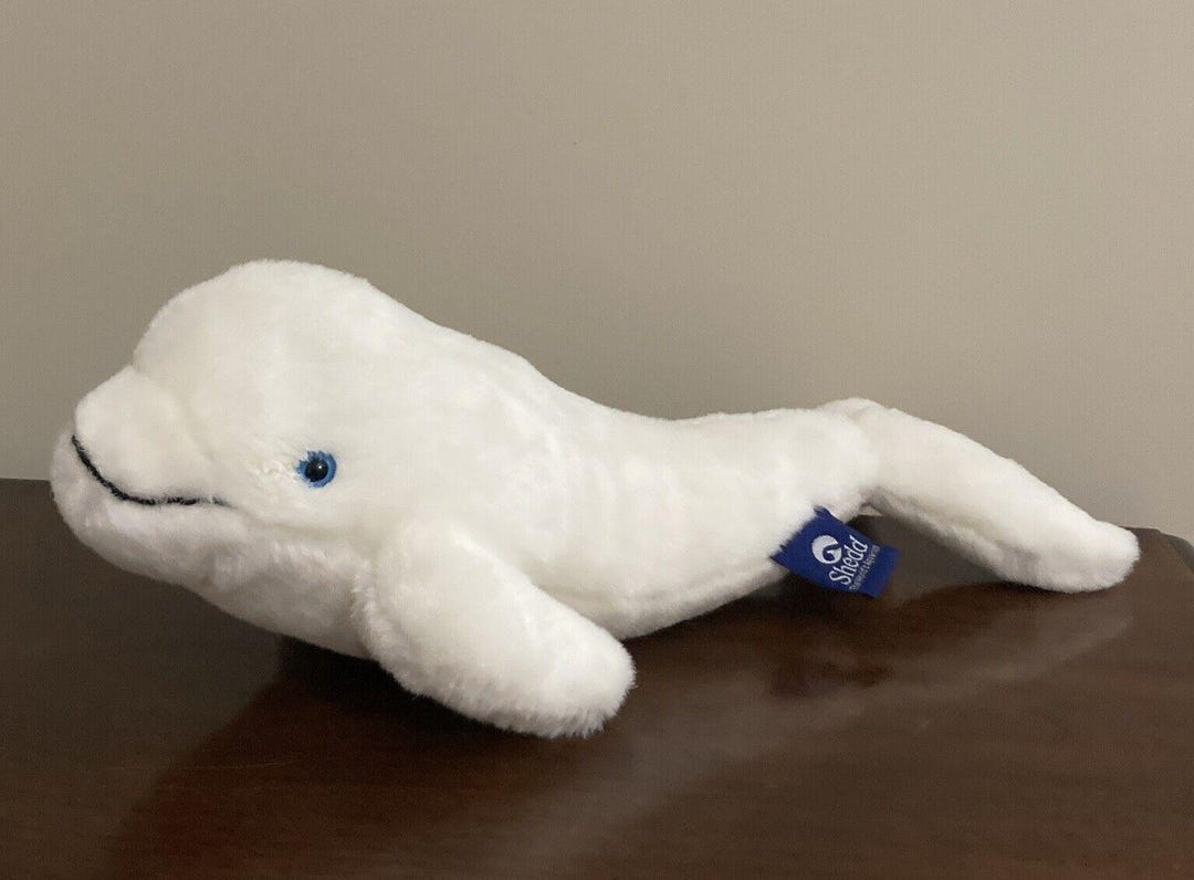 Beluga Whale Stuffed Animal