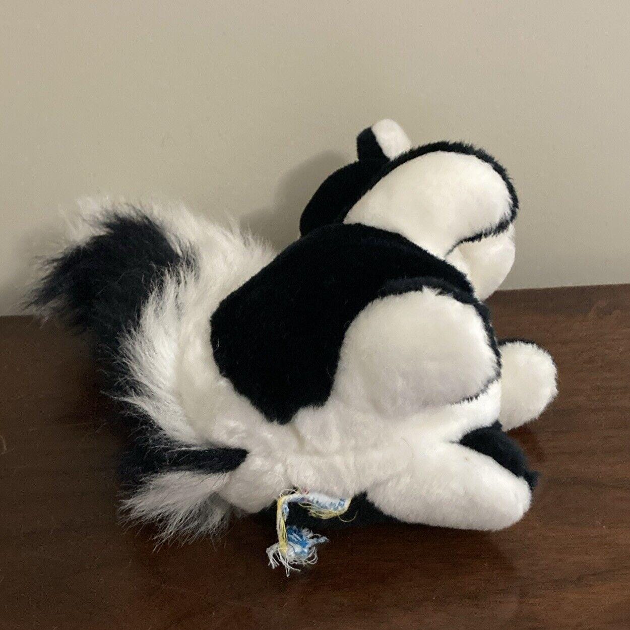Vintage Dakin Punkie Skunkie Plush Stuffed Animal W/ Tag Nature Babies ...