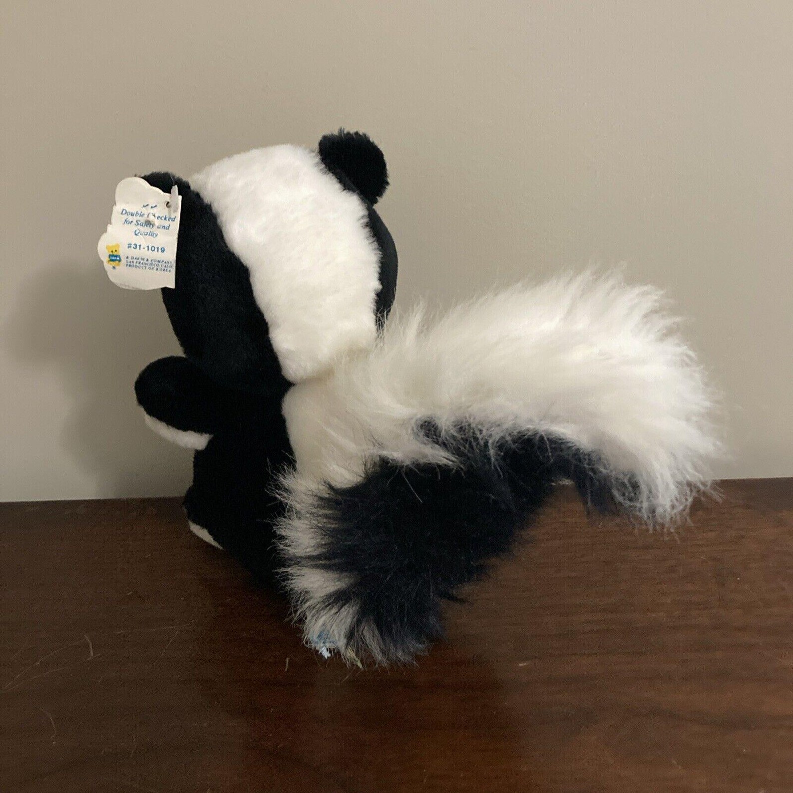 Vintage Dakin Punkie Skunkie Plush Stuffed Animal W/ Tag Nature Babies ...