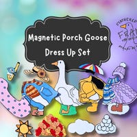 Classroom Goose With Seasonal Outfits - Etsy