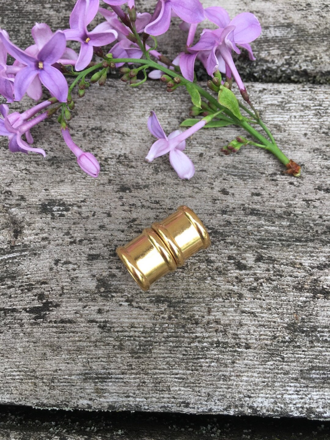 One - 12 Mm Barrel Closure Style Magnetic Silver or Gold Clasp - ONE (1 ...