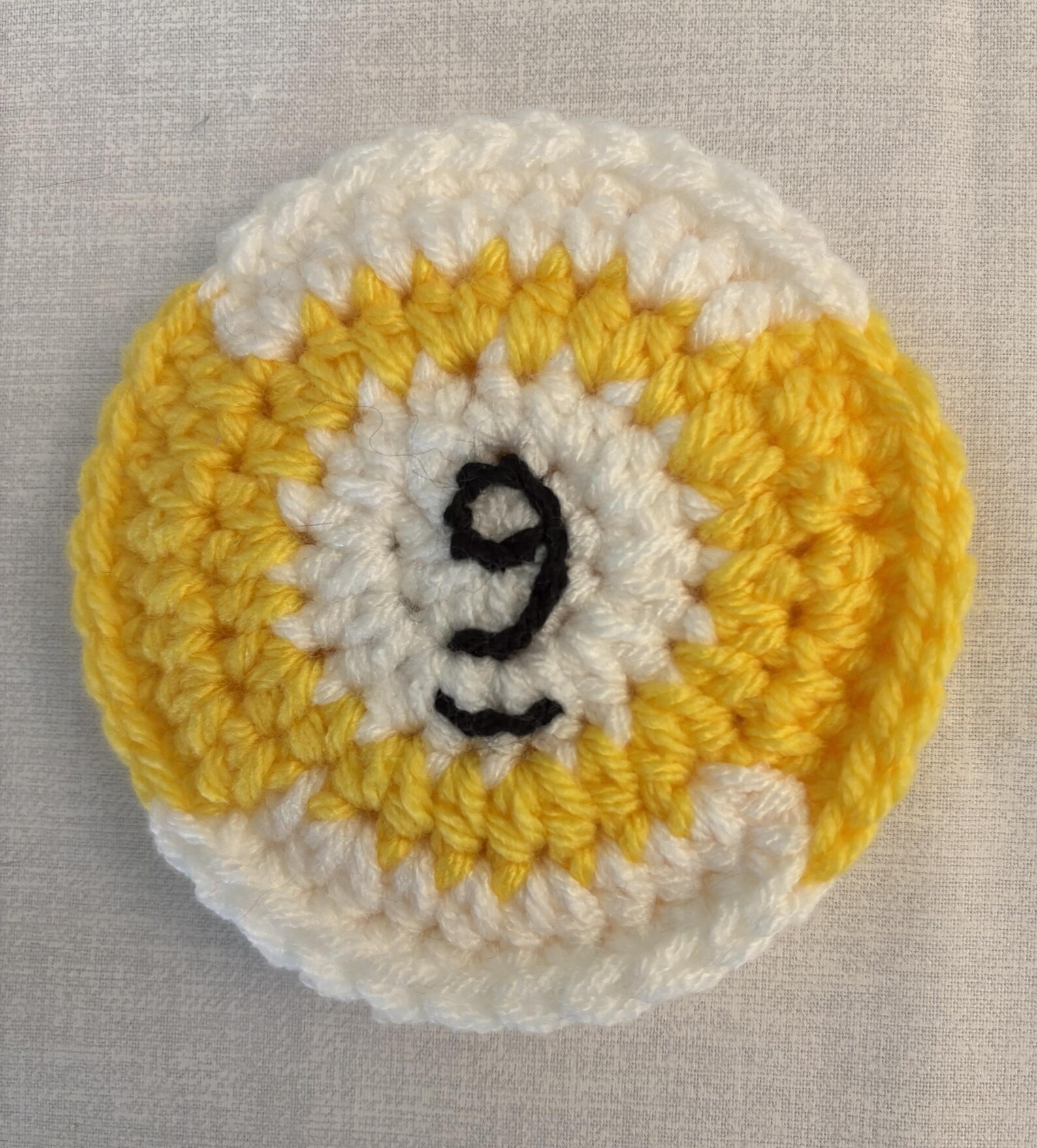 Crocheted Pool Ball Coasters - Etsy