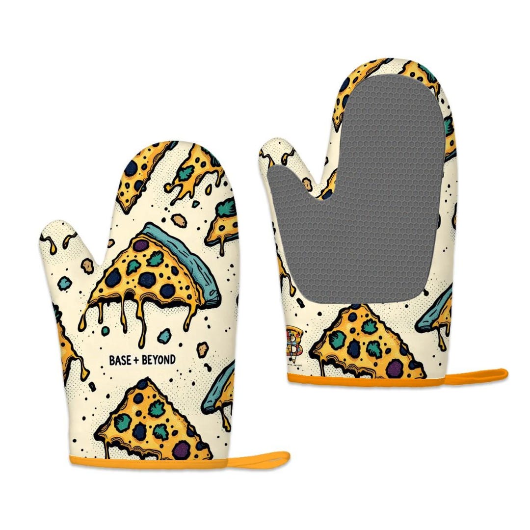 Cook in Style and Safety With Heat-resistant Silicone Oven Mitts Set - Etsy