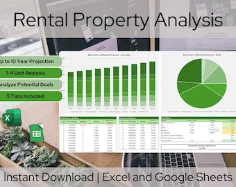 The Landlord Calculator - Excel Spreadsheet - Rental Property ...