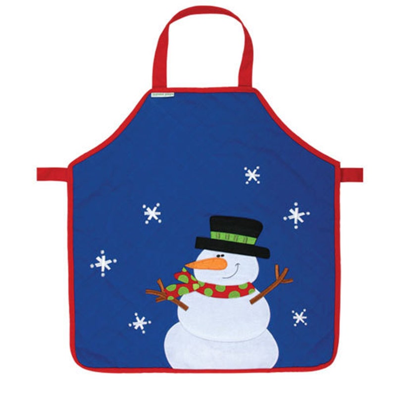 Snowman Apron - Etsy