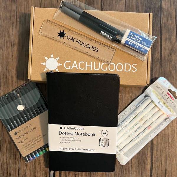 Bullet Journal Starter Kit - Etsy