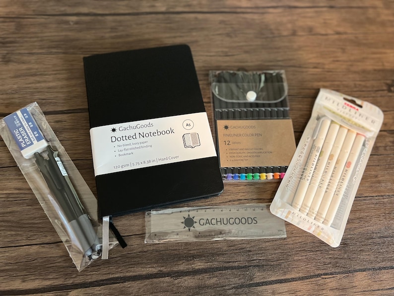 Bullet Journal Essentials Kit - Etsy