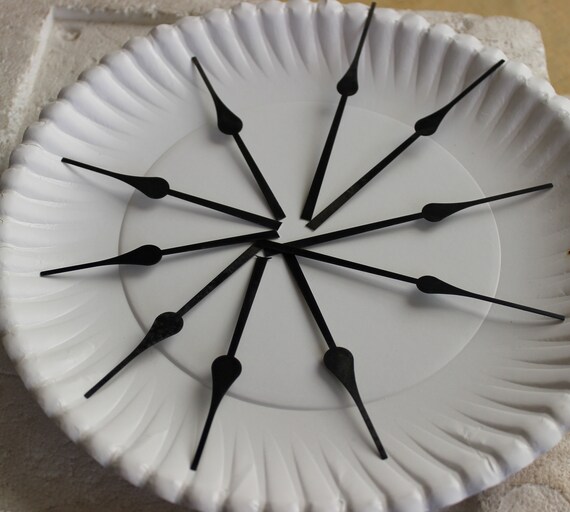 100p Cut off Modern Clock Hands | Etsy