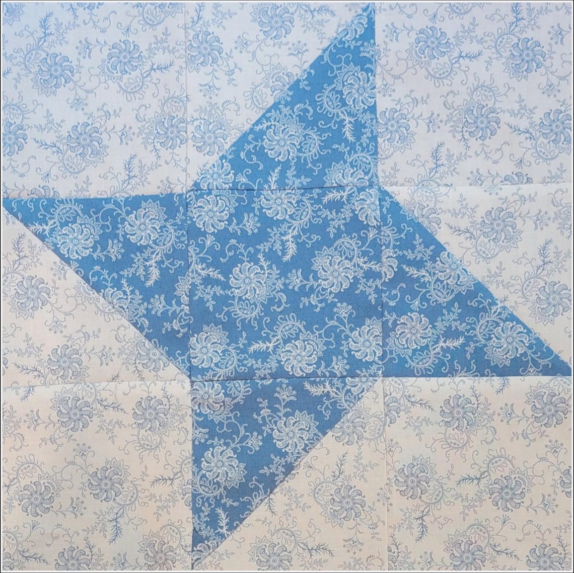 Friendship Star Quilt Block Pattern PDF - Easy and Fast - Beginner ...