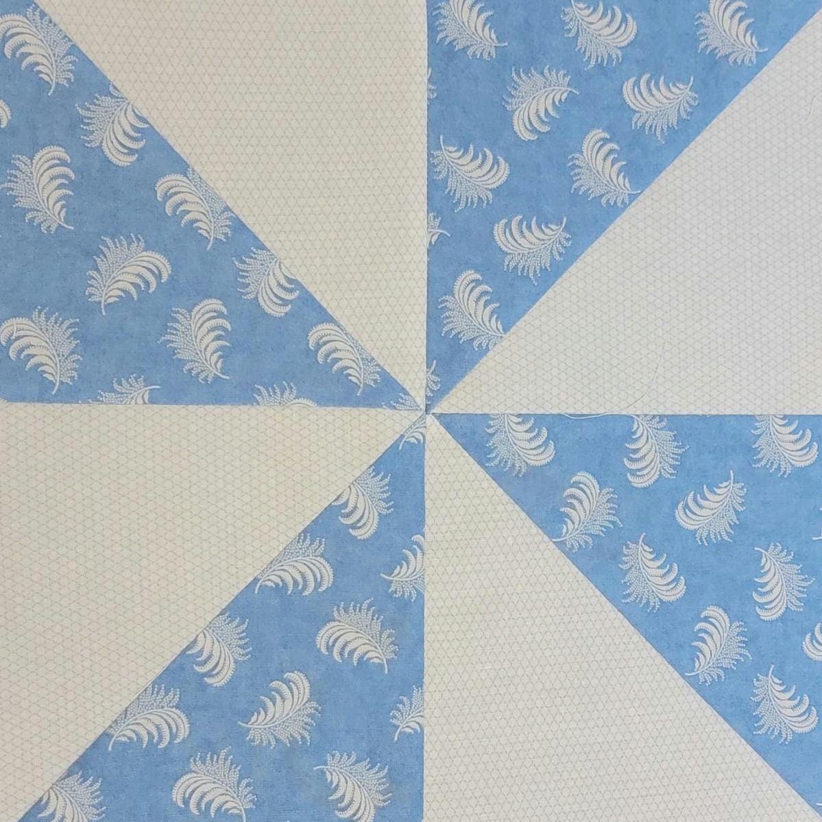 Pinwheel Quilt Block Pattern PDF - Beginner Level - Easy- Learn to ...