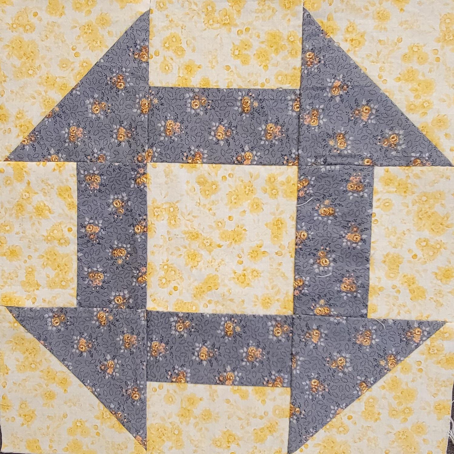 Churn Dash Quilt Block Pattern - PDF Beginner Level Quilting - Very ...