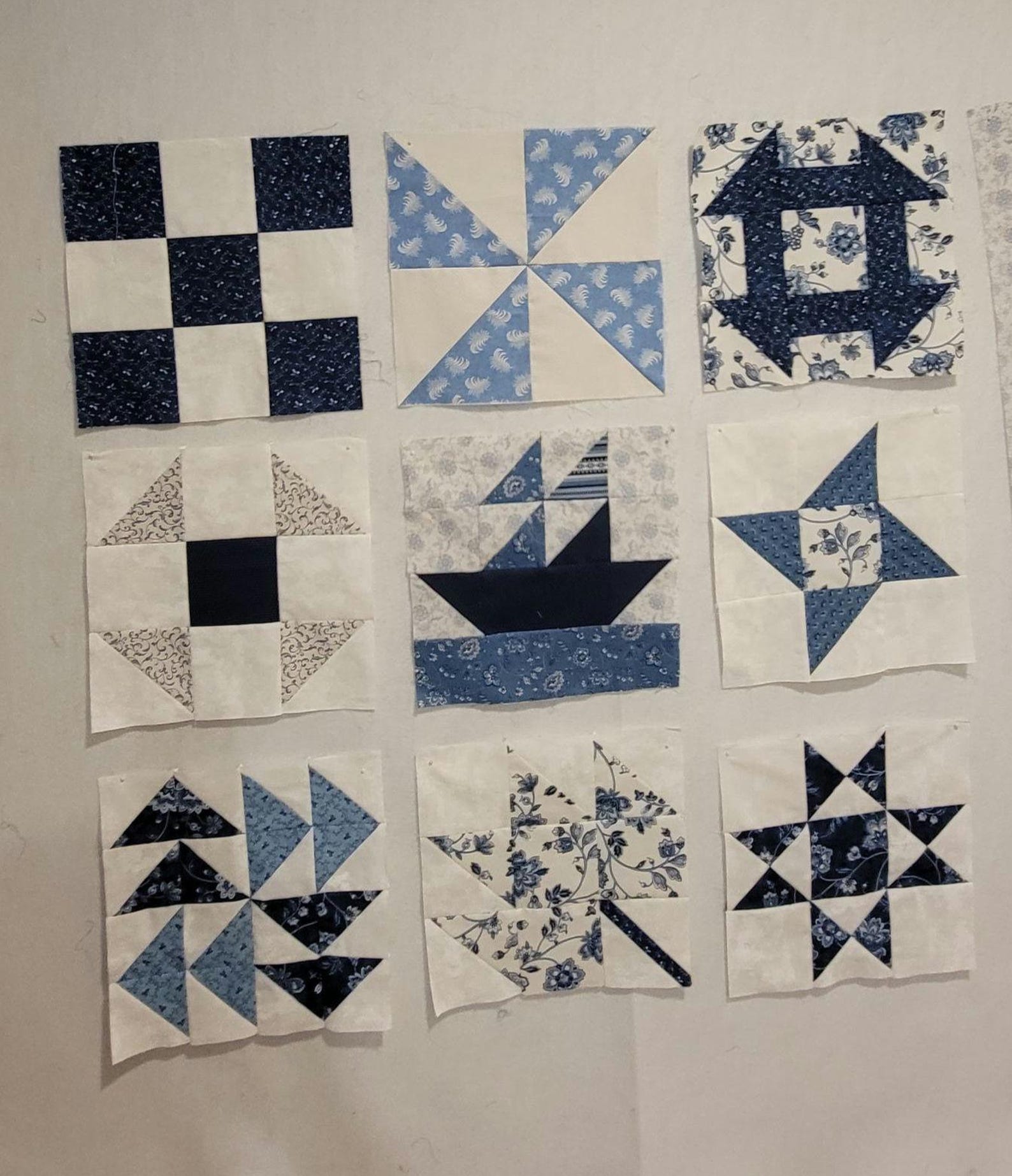 Pinwheel Quilt Block Pattern PDF - Beginner Level - Easy- Learn to ...