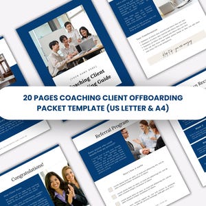 Coaching Client Offboarding Packet, Client Goodbye Packet, Client Exit ...
