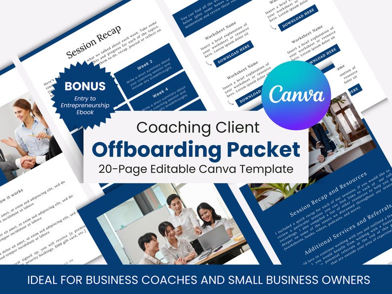 Coaching Client Offboarding Packet, Client Goodbye Packet, Client Exit ...