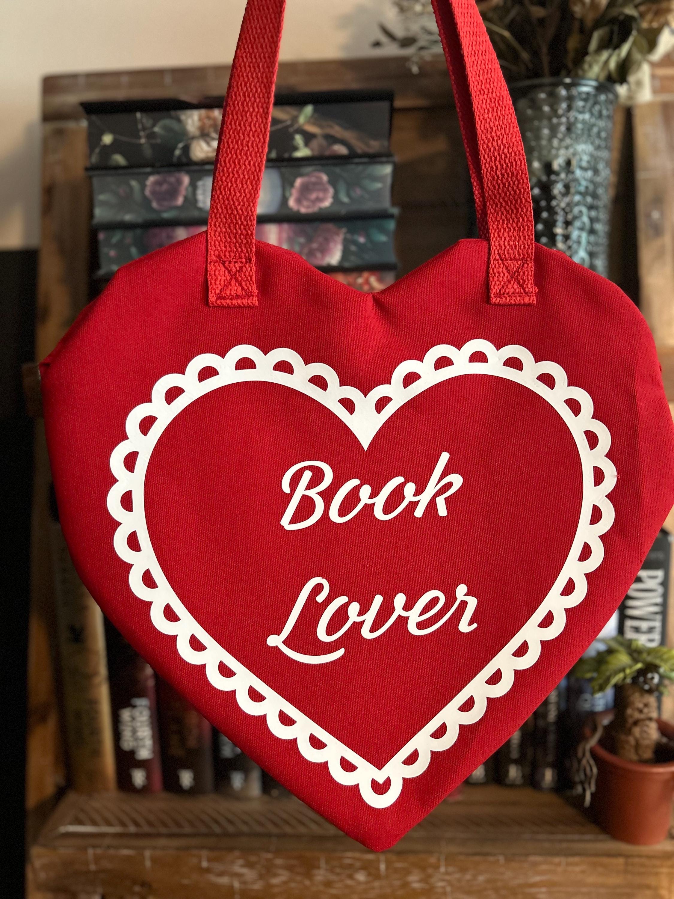 Red Book Lover Tote - Etsy
