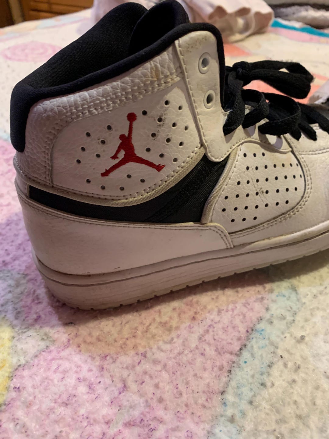 Nike Air Jordan Access Black/white - Etsy