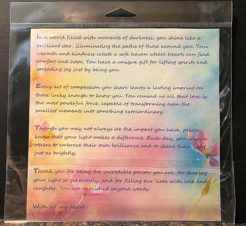 Handcrafted Watercolor Art Greeting Card, Heartfelt Expressions - Etsy