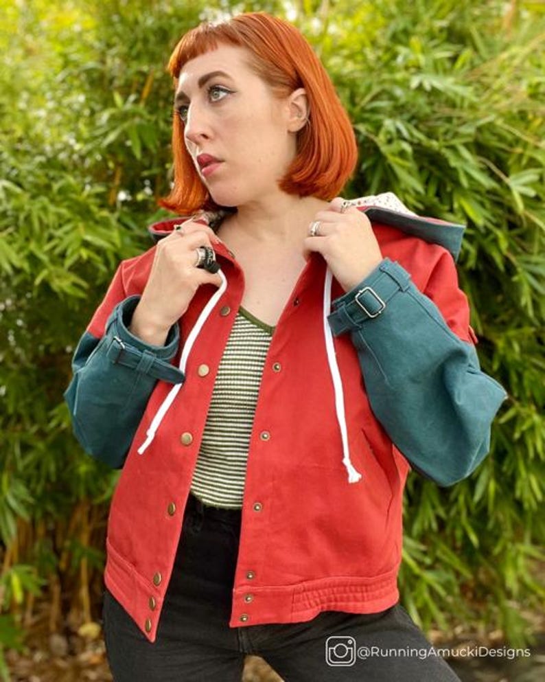 PDF Sewing Pattern - Adrey Jacket - Etsy