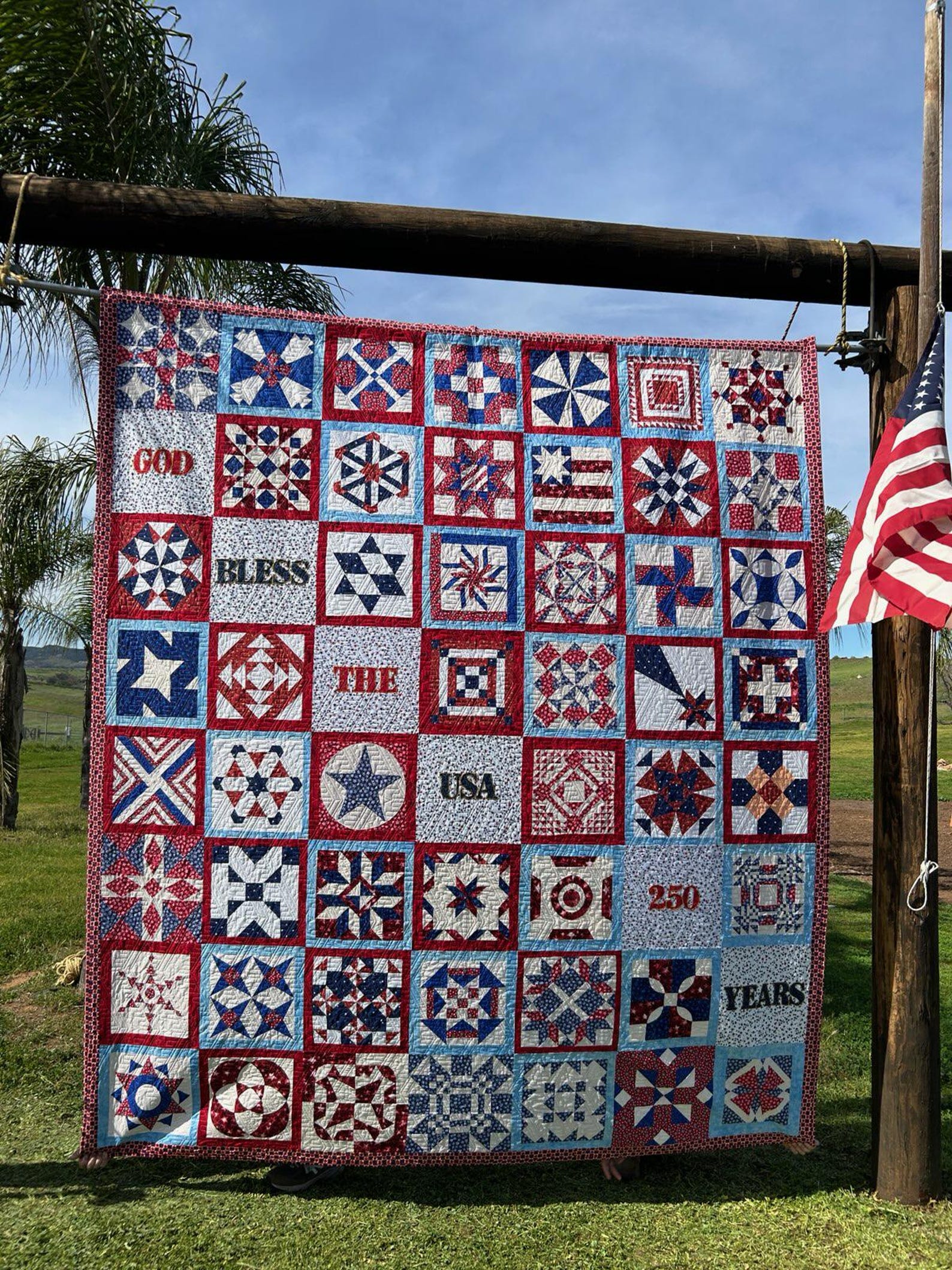 Kentucky Quilt Block Pattern | 12” PDF | 60 Degree Angled Seams | State ...