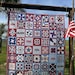 Kentucky Quilt Block Pattern | 12” PDF | 60 Degree Angled Seams | State ...