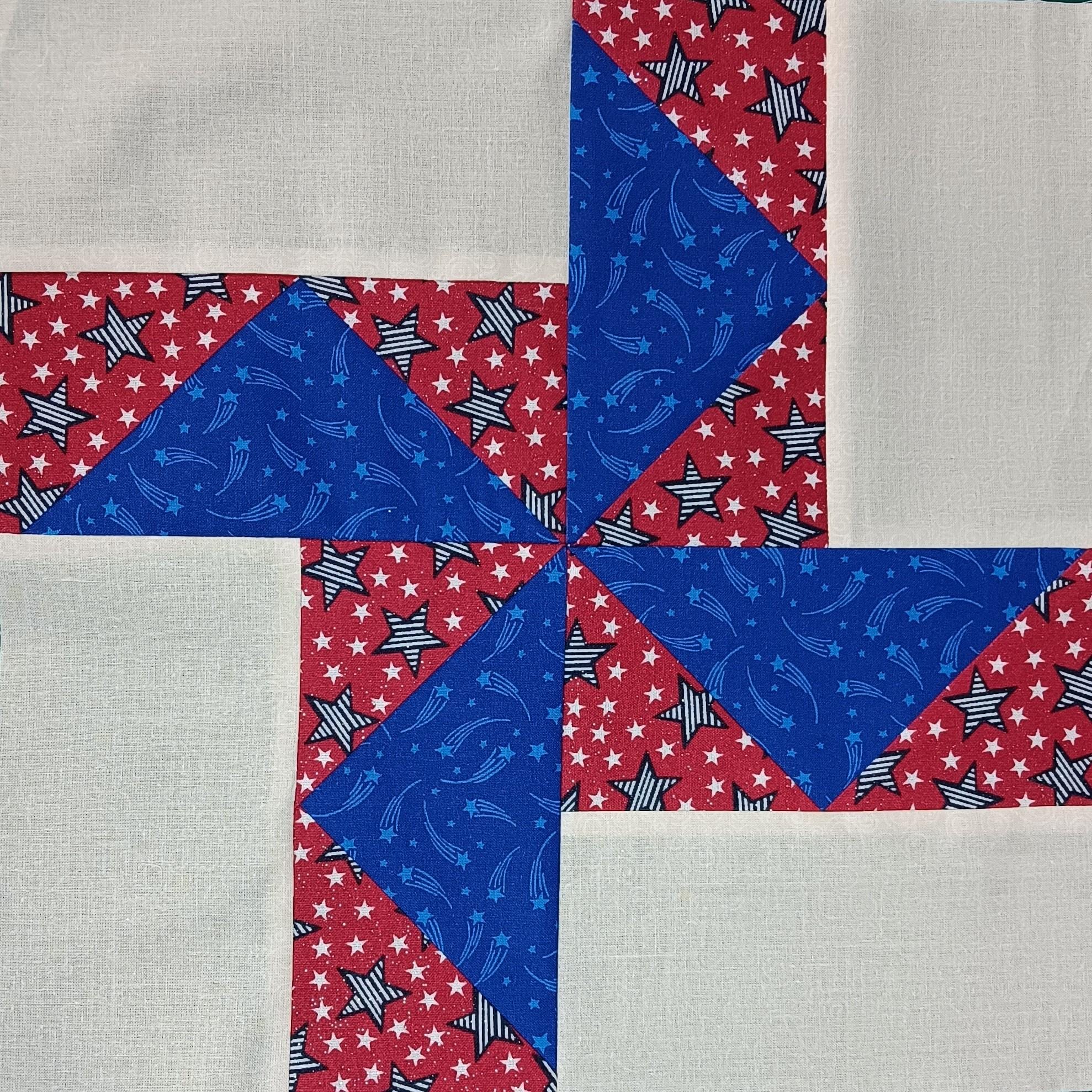 Louisiana Quilt Block Pattern PDF | 12" Finished | Flying Geese ...